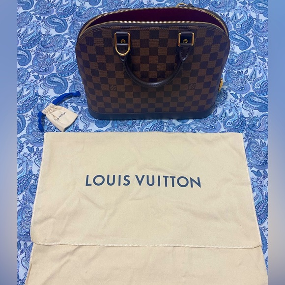 Louis Vuitton | Bags | Authentic Louis Vuitton Alma Pm Damier ...